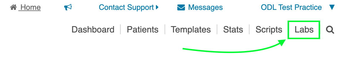 How do I connect my practice to ODL in easyrx?